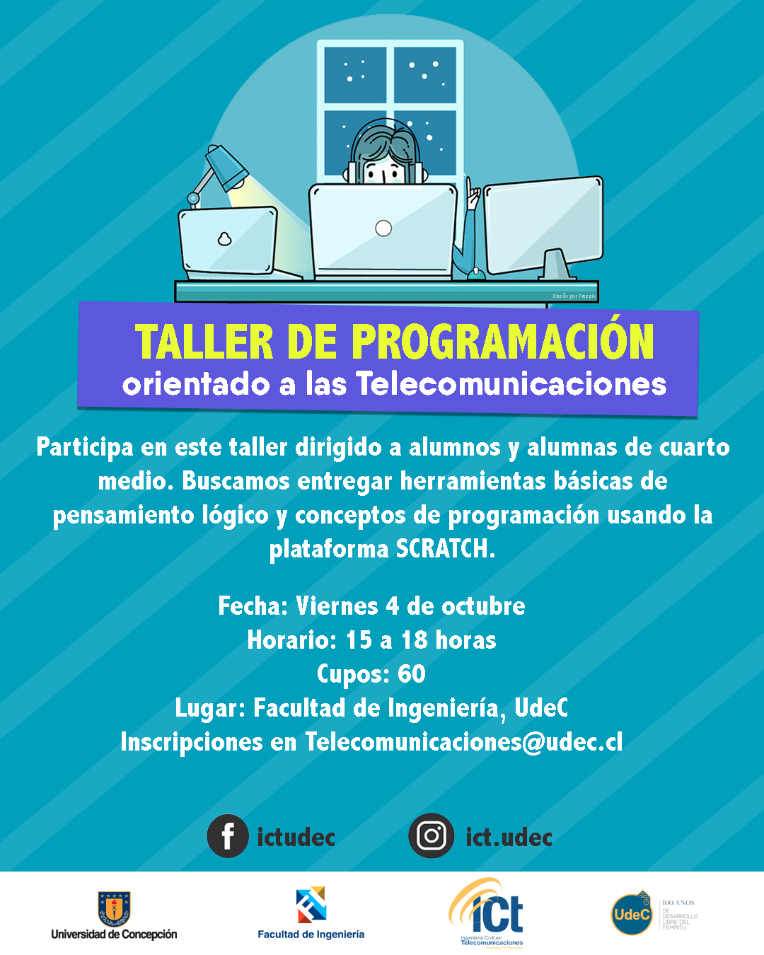 Taller de Programación orientado a las Telecomunicaciones | Centenario UdeC